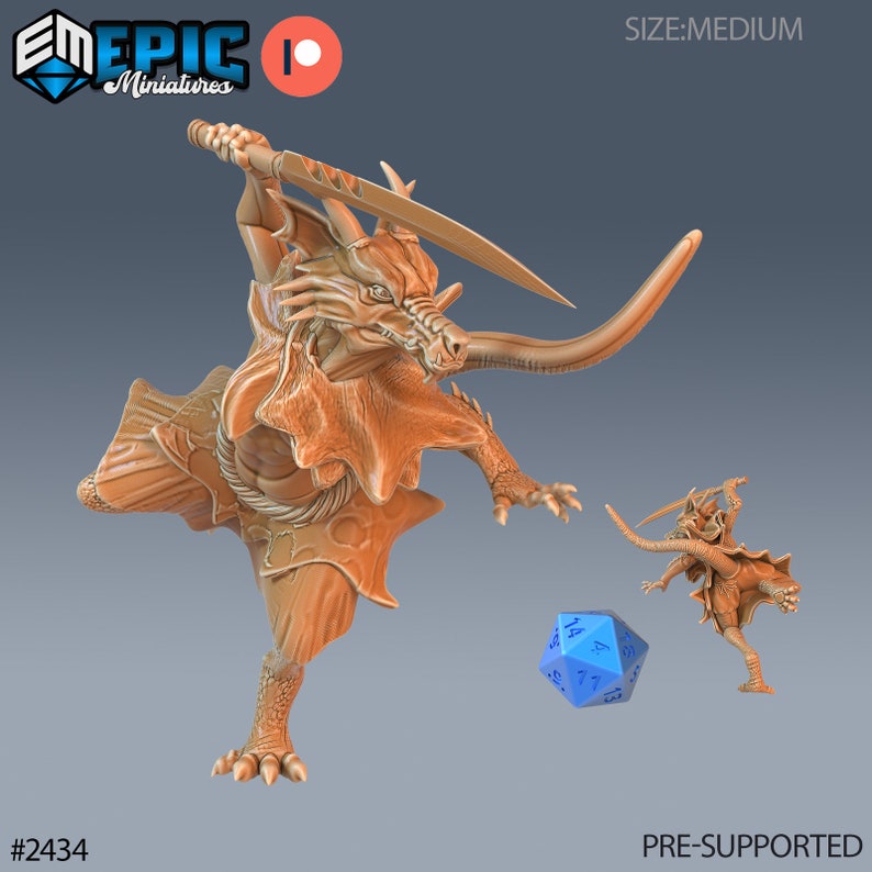 Winter Kobold | 28mm Scale Dungeons and Dragons Miniatures for Tabletop ...