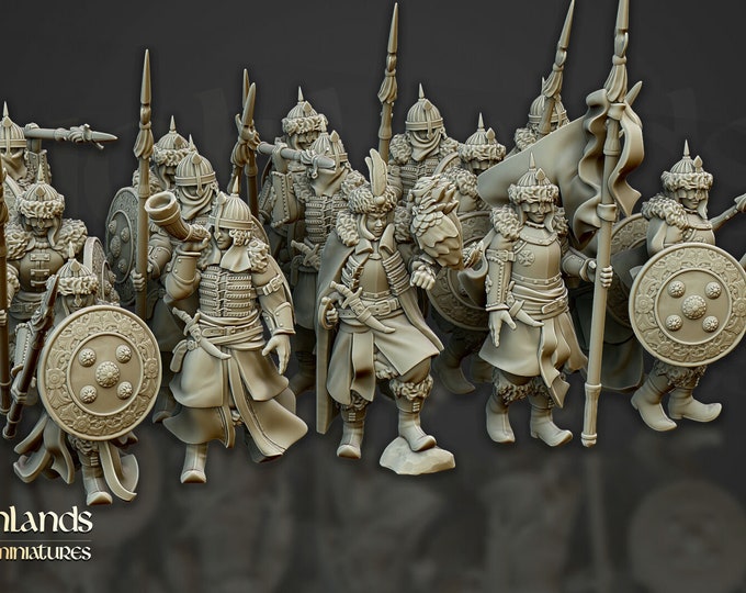 Daughters of Volhynia Unit Tabletop Dnd Fantasy RPG Wargaming Miniature ...