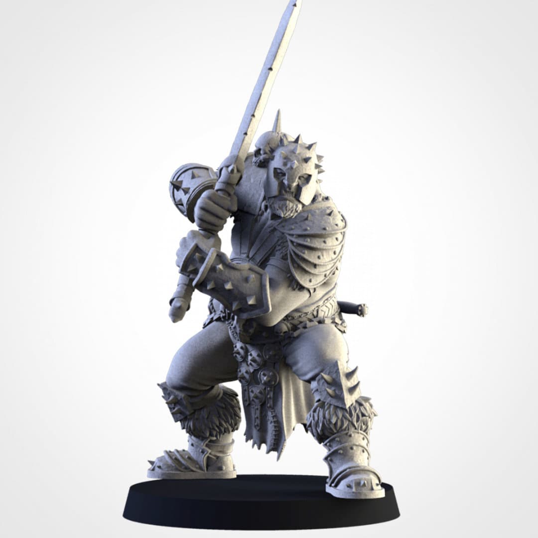 Thug Ogres Orc Ogre Khans Heavy Weapon Ogres 30mm Scale - Etsy