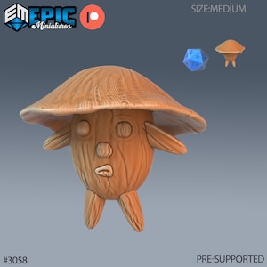 Epic Miniatures Mushroom Folk | 28mm Scale Miniatures | Eternal Fungi ...
