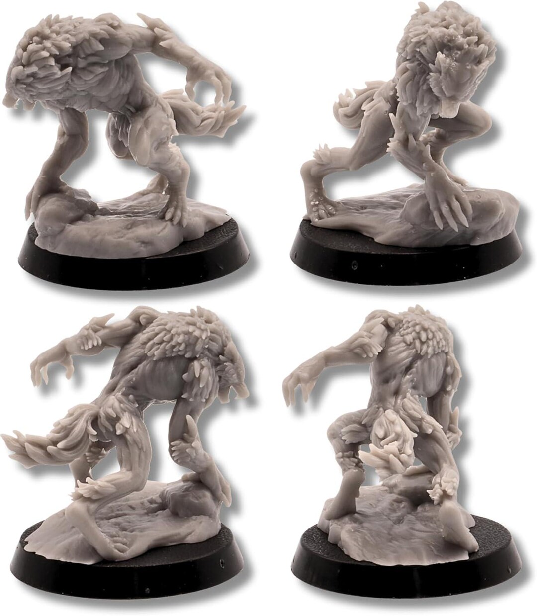 Werewolf Brutes Set 3 – 28mm Resin Miniatures for Tabletop Rpgs & Dnd ...