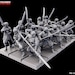 Gaelic Wood Elf Forest Guards X15 Celtic Archer Bowmen Elf Tabletop RPG ...