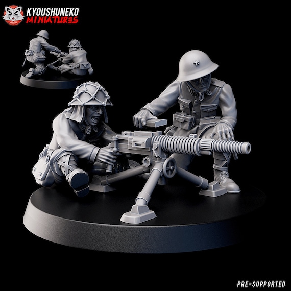 WW2 Japanese Army Heavy Bren Machine Gun Tabletop Wargames - Etsy UK