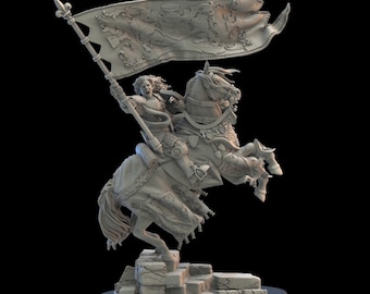 Female Knight Miniature - Etsy UK