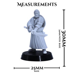 Japanese Samurai Ronin X18 | 30mm Scale Feudal Infantry | Kyoushuneko ...