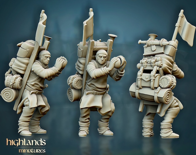 Patsy Medieval Knight Highlands Miniatures 3d Printed Miniatures for ...