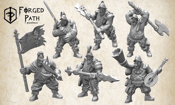 Conquistador Ogre Warriors Dungeons and Dragons Pathfinder - Etsy