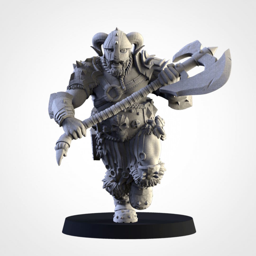 Thug Ogres Orc Ogre Khans Heavy Weapon Ogres 30mm Scale - Etsy