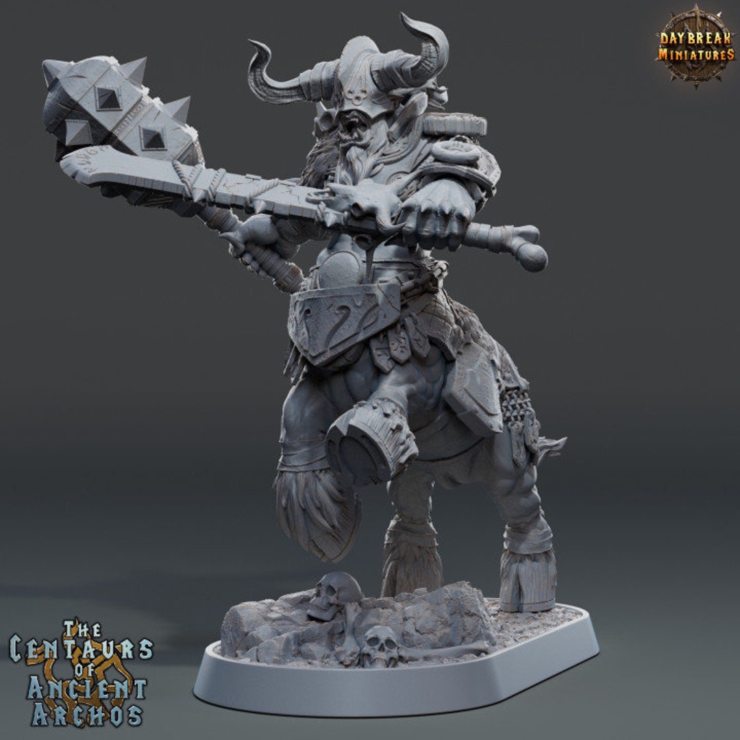 Daybreak Miniatures the Centaurs of Ancient Archos Barrian the Diamond ...