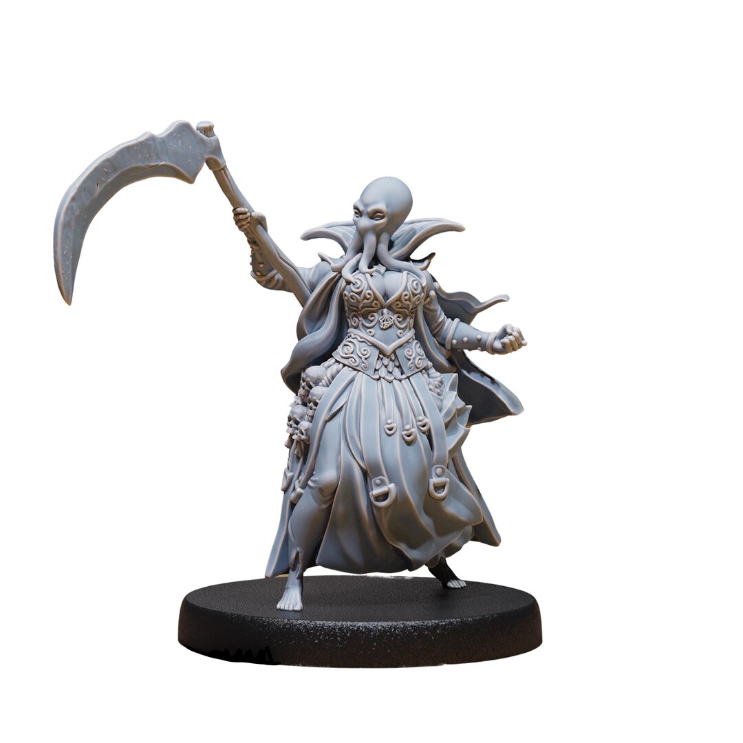 Mind Mistress Attack 34mm Scale | Resin RPG Model Wargaming Dnd Resin ...