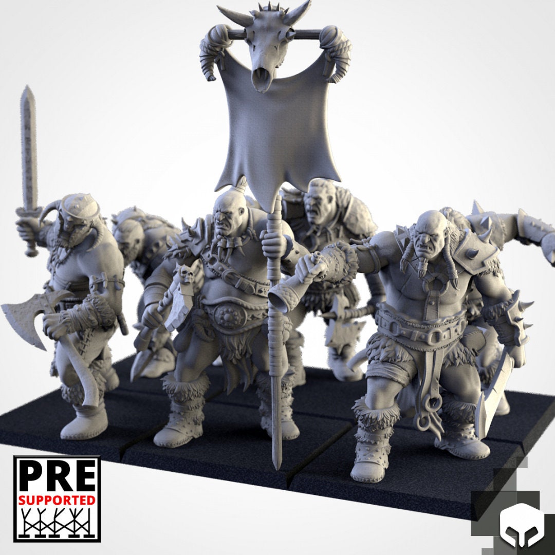 Tribe Ogres | Northern Ogres | Ogre Khan | Wargames RPG Fantasy D&D ...