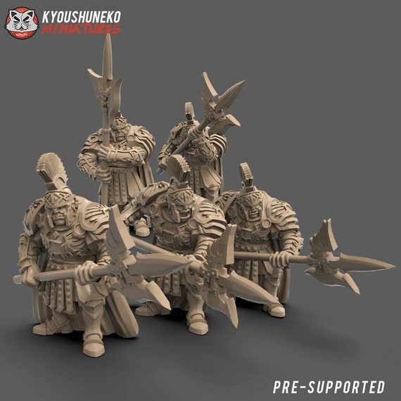 Roman Ogres X5 Dwarf Ogre Dwarven Infantry Unpainted - Etsy