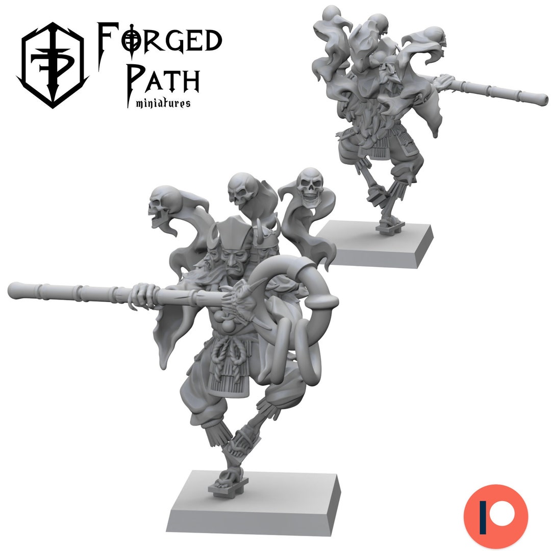 Edo Necromancer | Samurai Miniatures | Tabletop Wargaming Fantasy ...