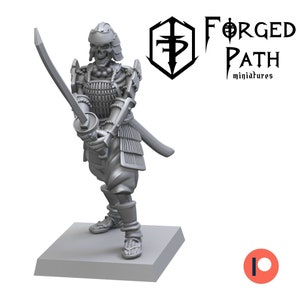 Samurai Skeleton Infantry Unit | Samurai Miniature | Wargaming Fantasy ...