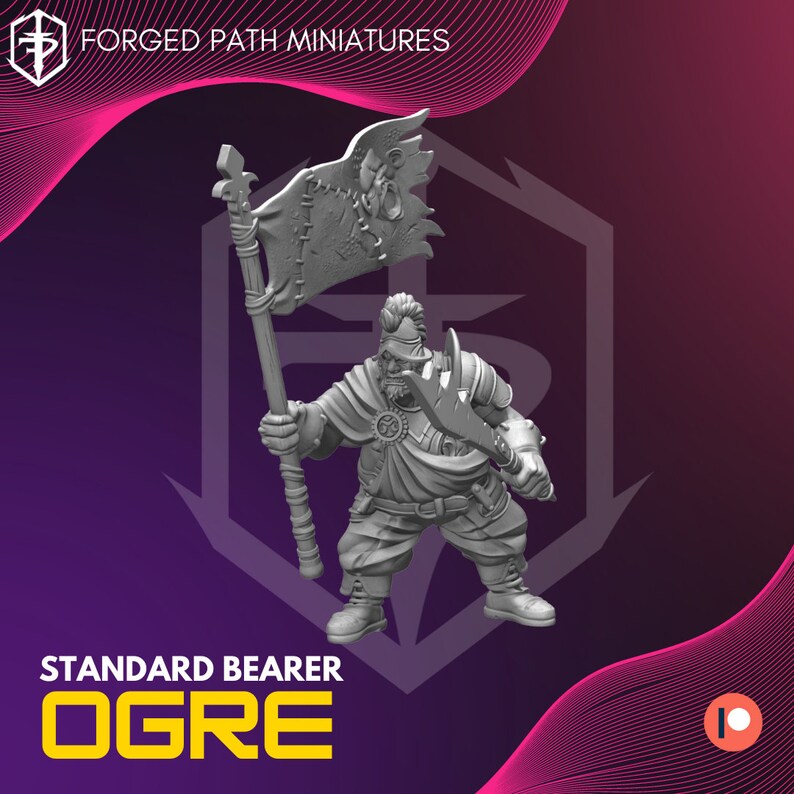 Conquistador Ogre Warriors | Dungeons and Dragons Pathfinder RPG | 32mm ...