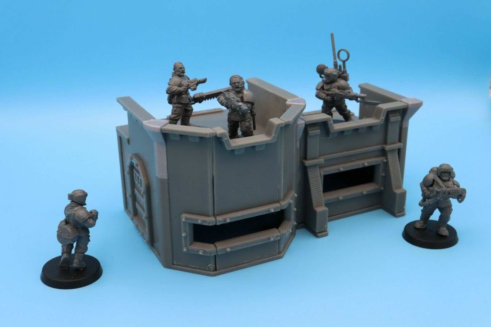 Bunker for Tabletop Scenery Diorama 28mm Wargaming - Etsy