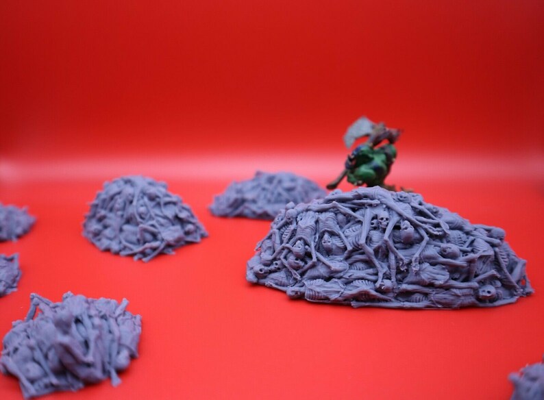 Corpse Bone Skeleton Piles Scatter Terrain Dnd - Etsy UK