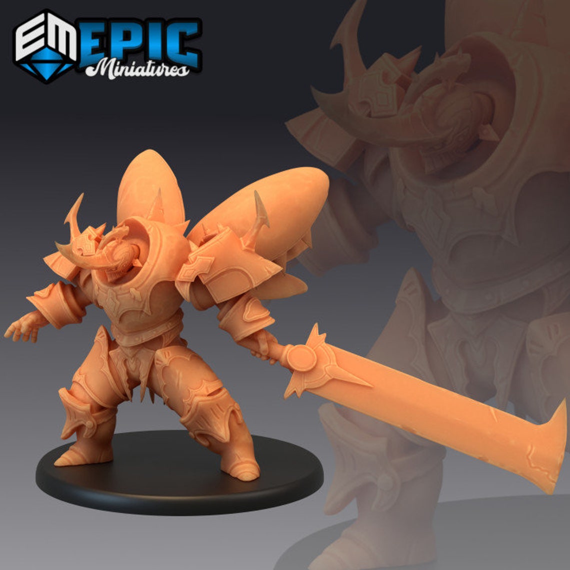 Beetle Knight | 28mm Scale Dungeons and Dragons Miniatures for Tabletop ...