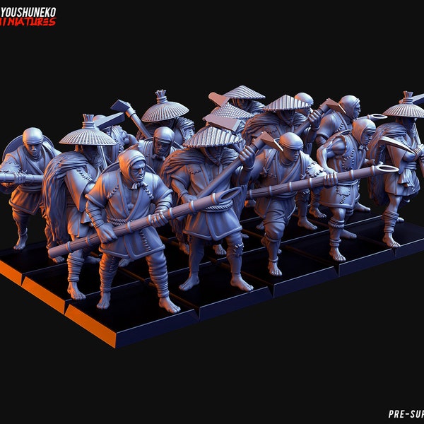 Medieval Peasants Miniatures - Etsy