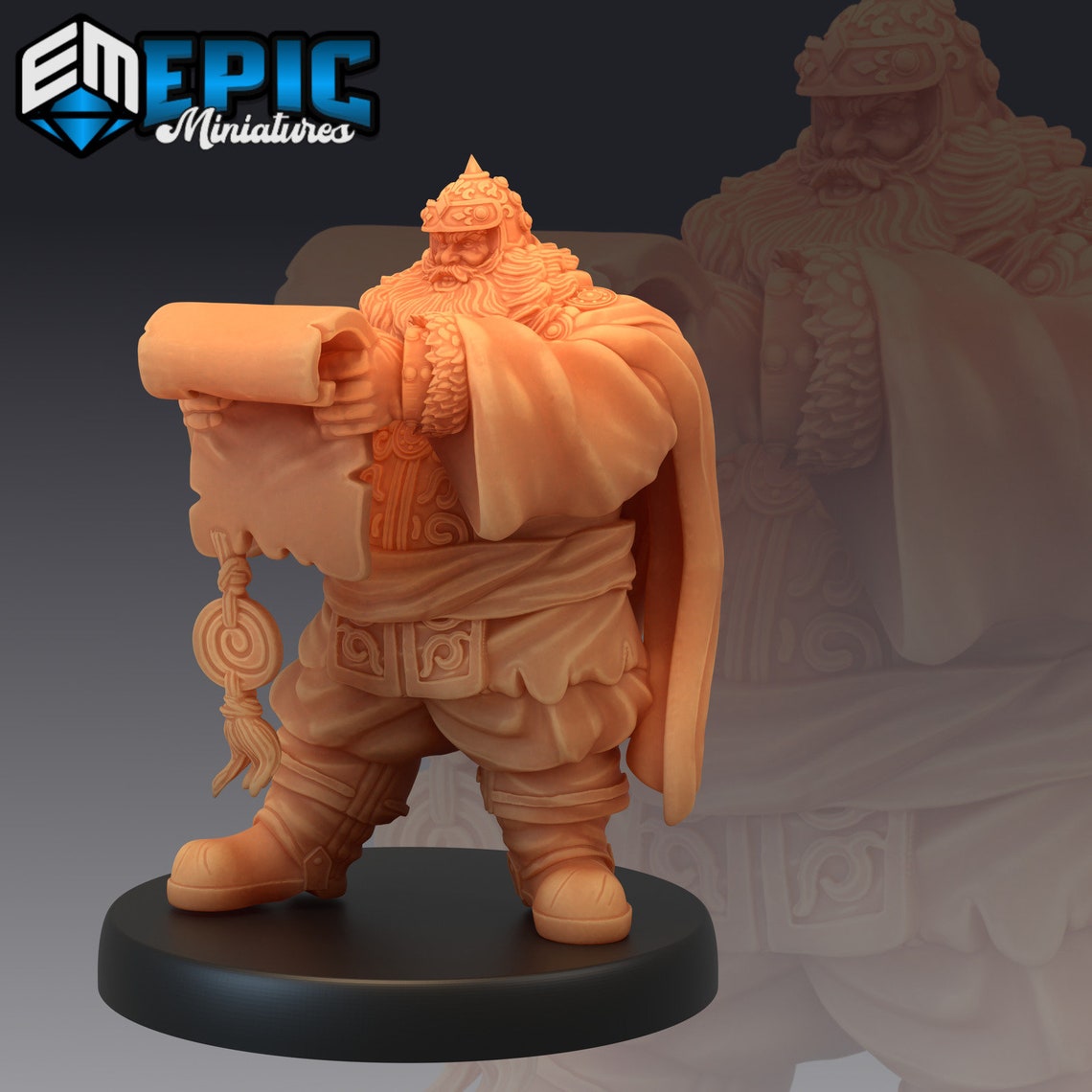 Fire Dwarf Male 28mm Scale Dungeons and Dragons Miniatures - Etsy