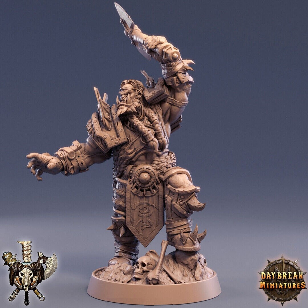 Orc Double Axe Pf2e