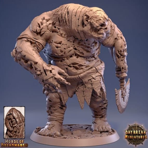 Corpse Crasnorsk Undead Rotting Giant 32mm Scale Wargaming - Etsy