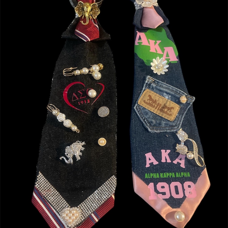 Custom Sorority Tie - Etsy