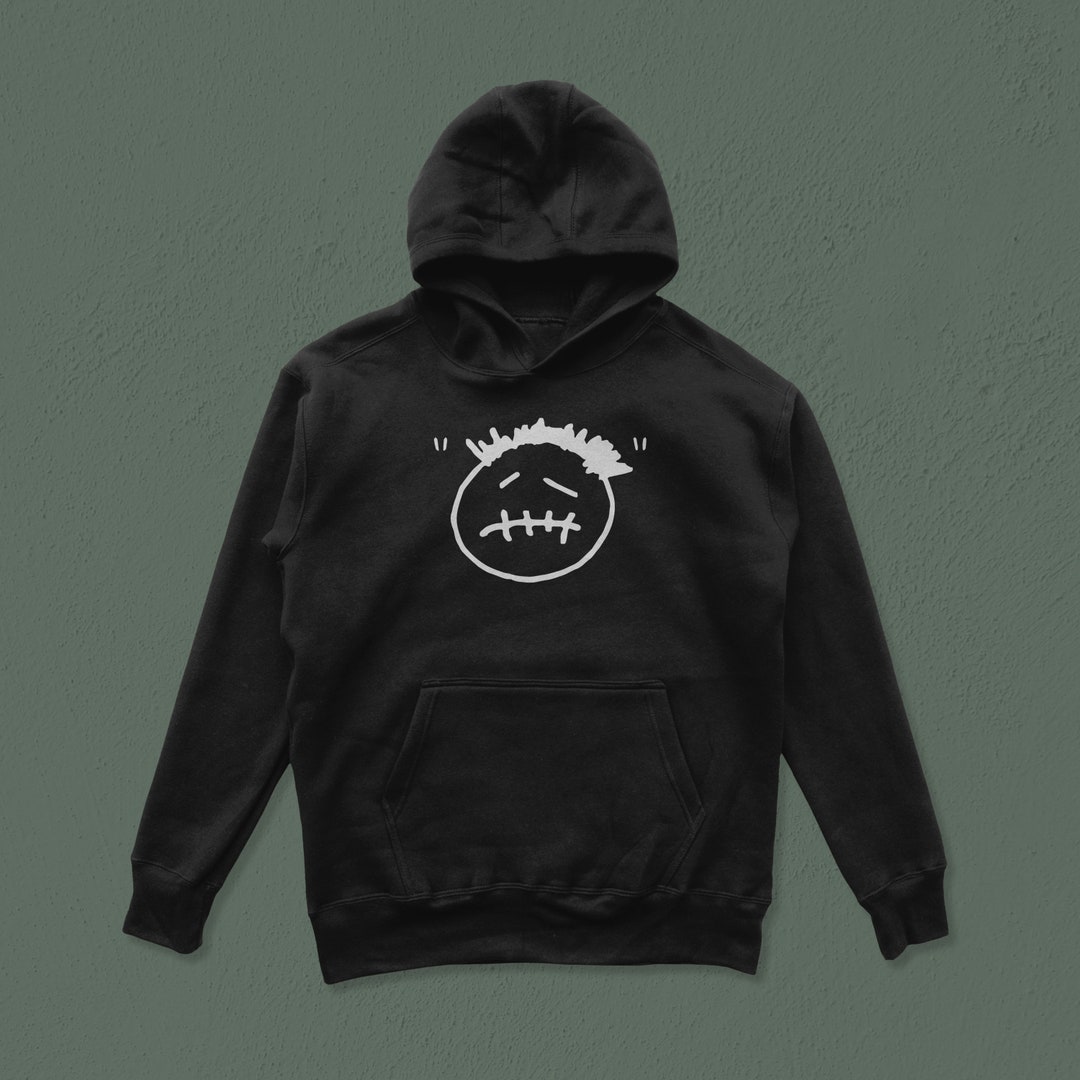 Cactus Jack Smiley Face Logo Travis Scott Pullover Black - Etsy