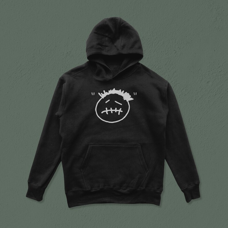 Cactus Jack Smiley Face Logo Travis Scott Pullover Black - Etsy