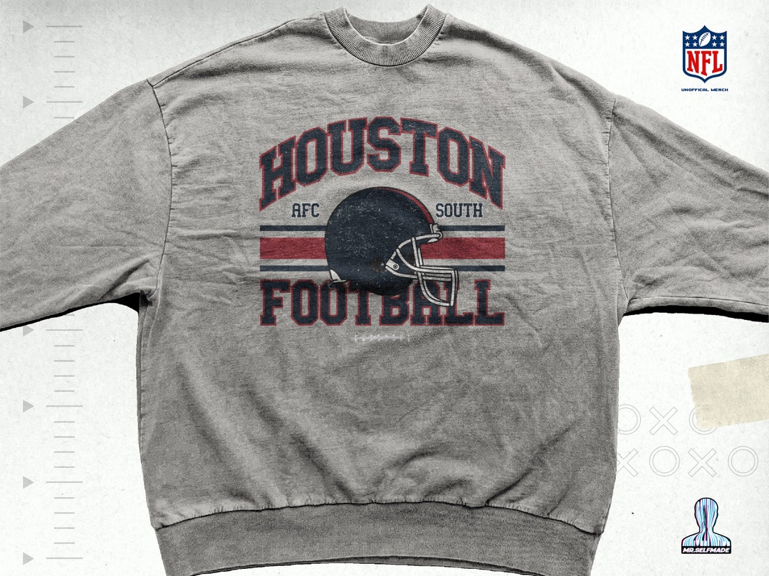 Houston Texans Football Vintage Inspired NFL Sweatshirt Crewneck - Etsy