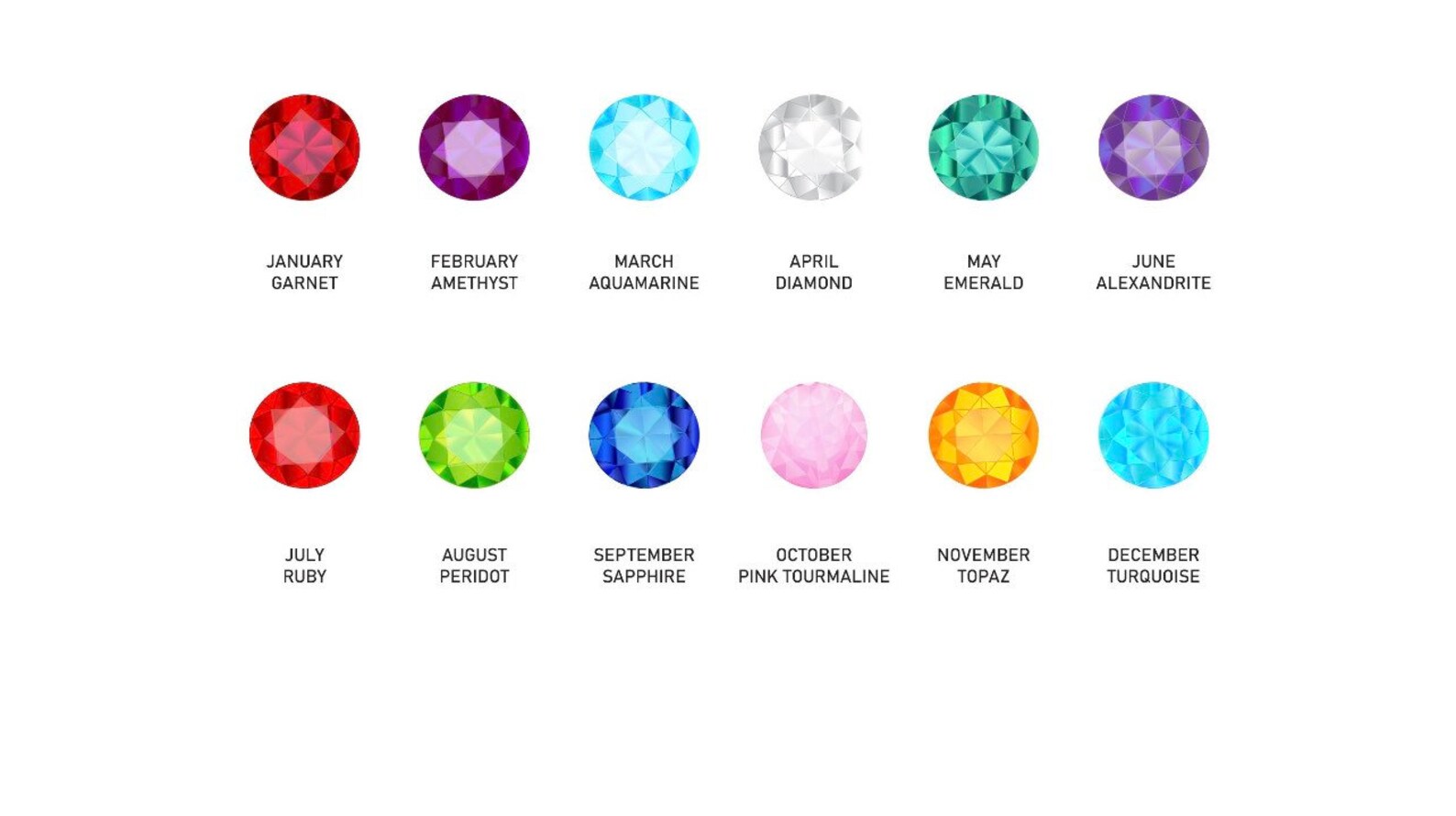 December Birth Flower Necklace Birth Flower Necklace | Etsy