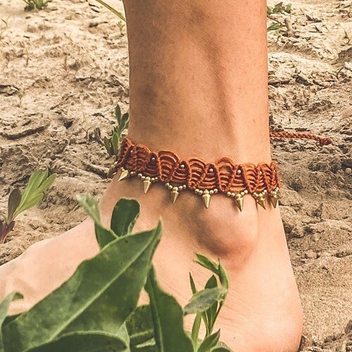 Macrame Anklets - Etsy