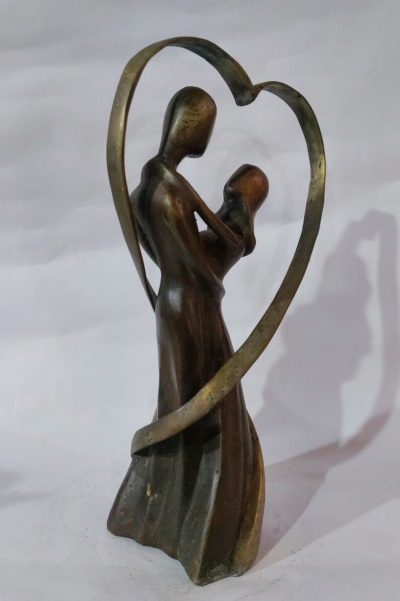 Abstract Couple Statue , Couple Sculpture , Couple Bronze , Dance ...