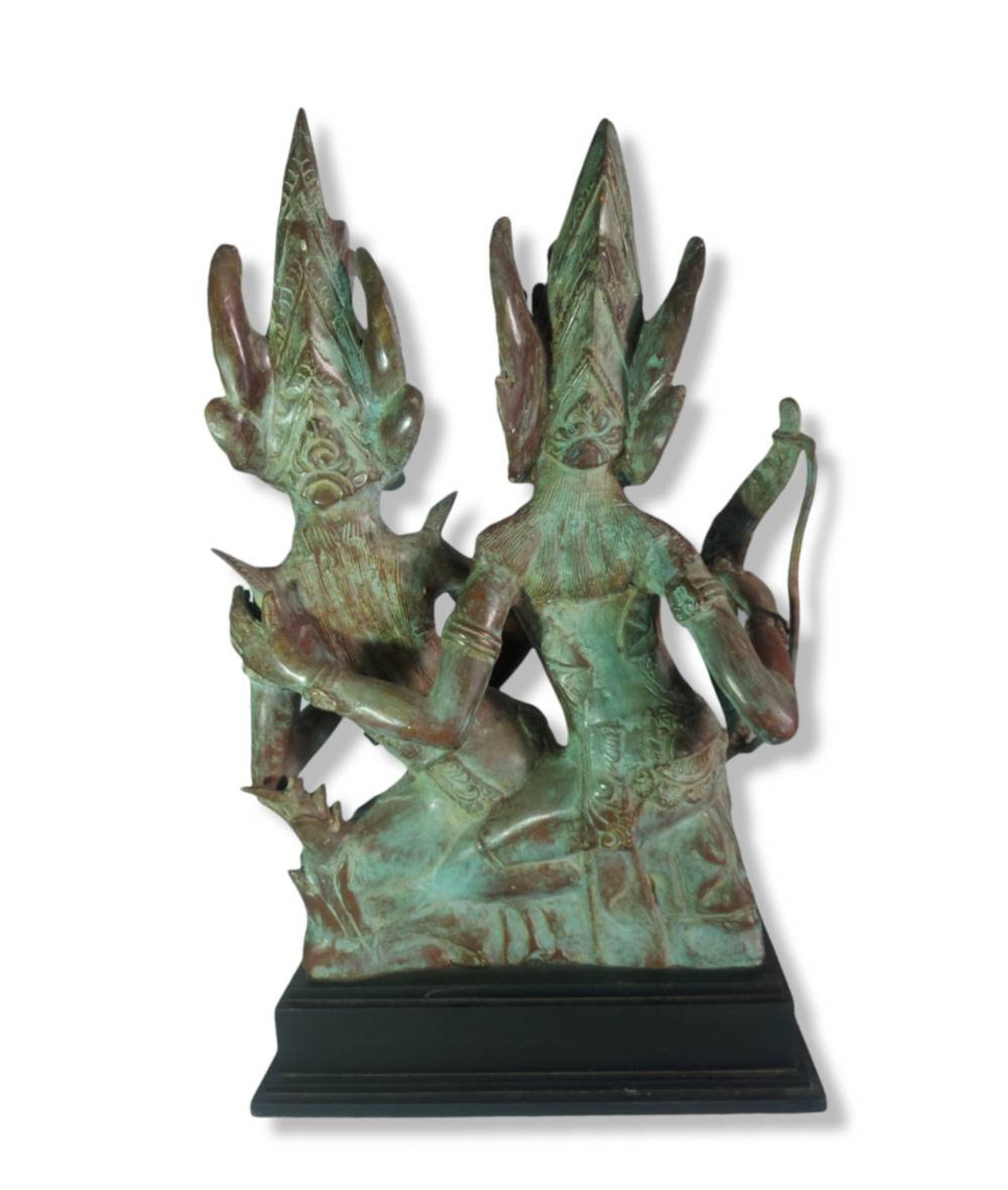 Antique Lord Rama and Sita Statue , Couple Story Ramayana , Rare Items ...