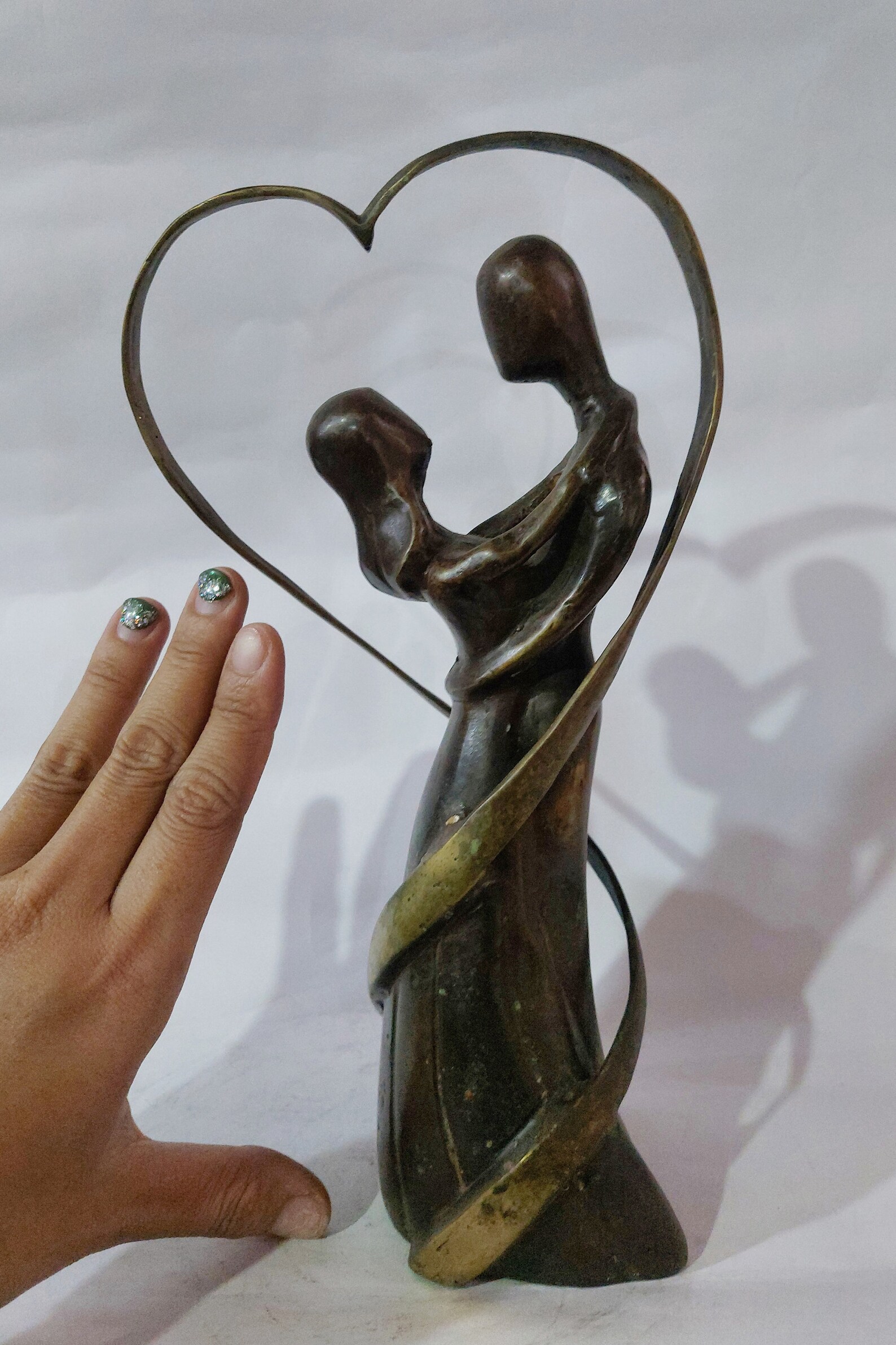 Abstract Couple Statue , Couple Sculpture , Couple Bronze , Dance ...