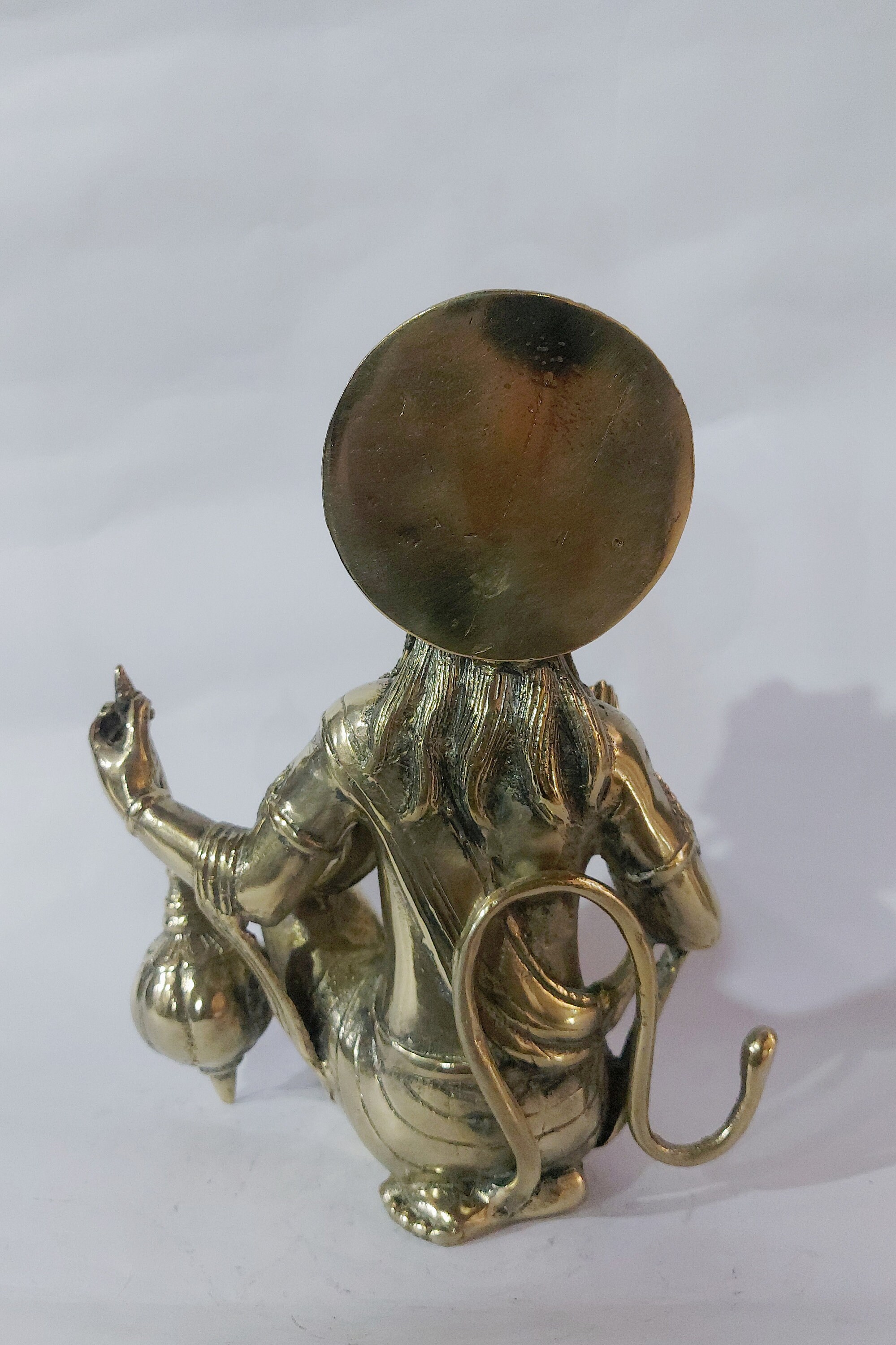 Gold Color Hanuman Statue , Hanuman Sculpture , Lord Hanuman , Hindu ...