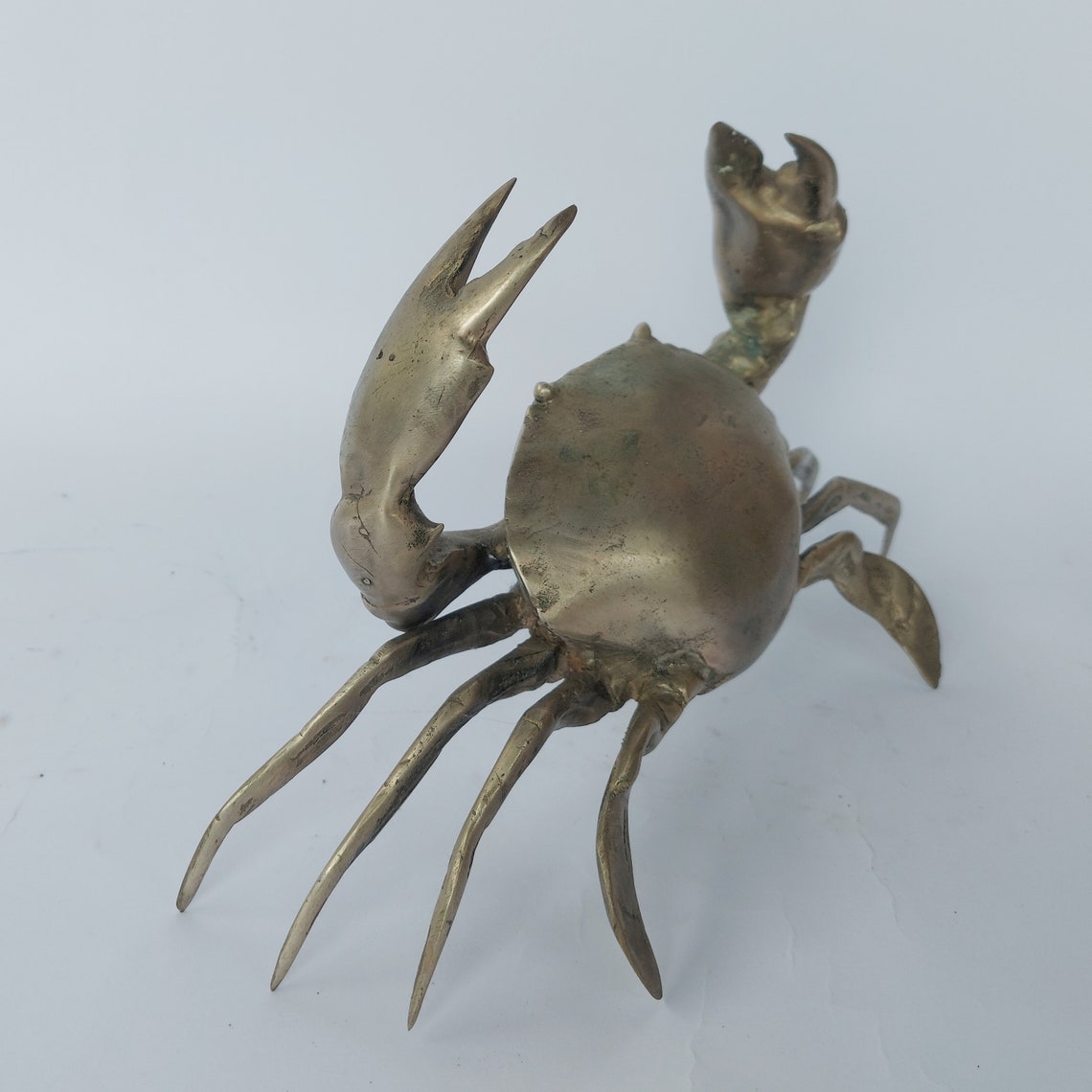 Crab Statue , Crab Sculpture , Animal Lover , Vintage Bronze Crab ...
