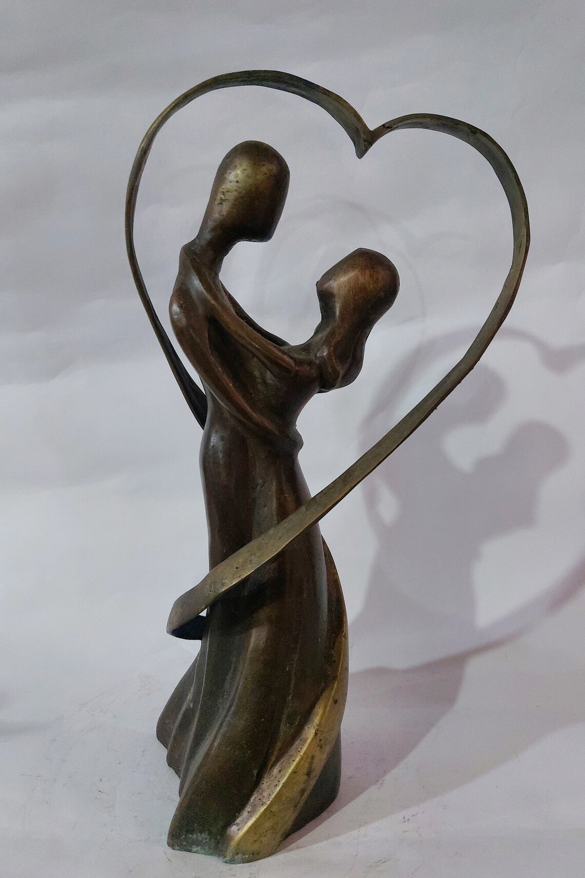 Abstract Couple Statue , Couple Sculpture , Couple Bronze , Dance ...