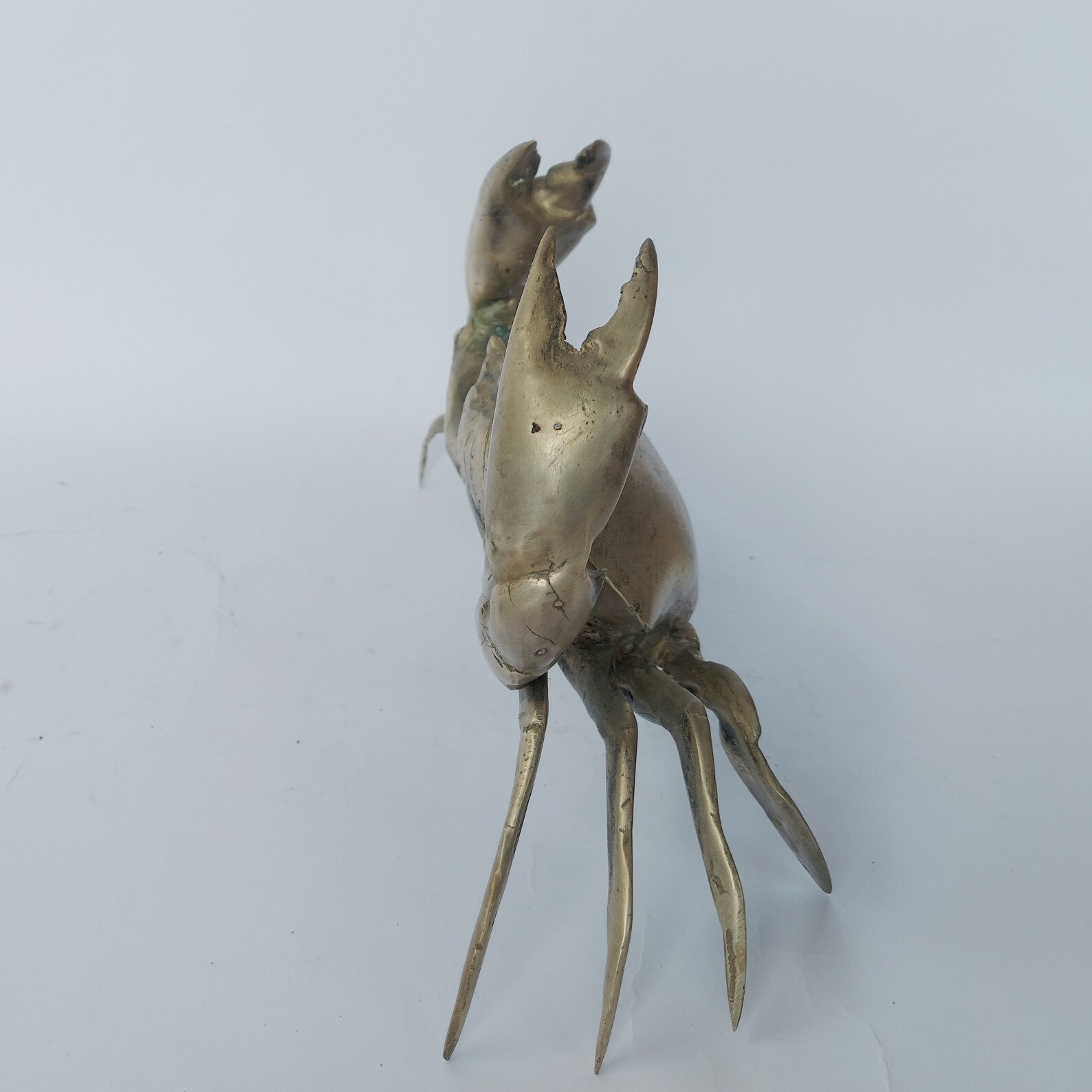 Crab Statue , Crab Sculpture , Animal Lover , Vintage Bronze Crab ...