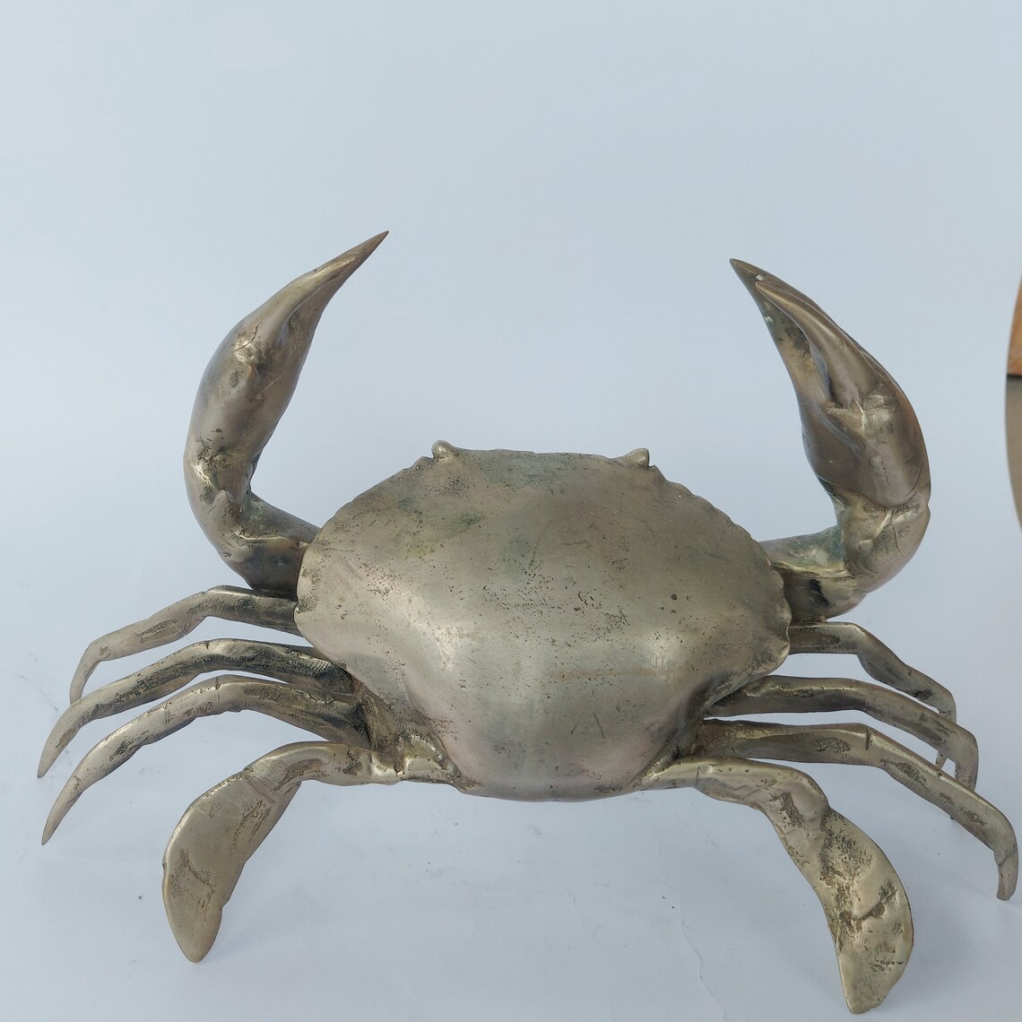 Crab Statue , Crab Sculpture , Animal Lover , Vintage Bronze Crab ...