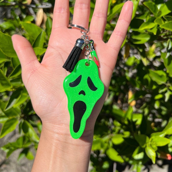 Scream Keychain - Etsy