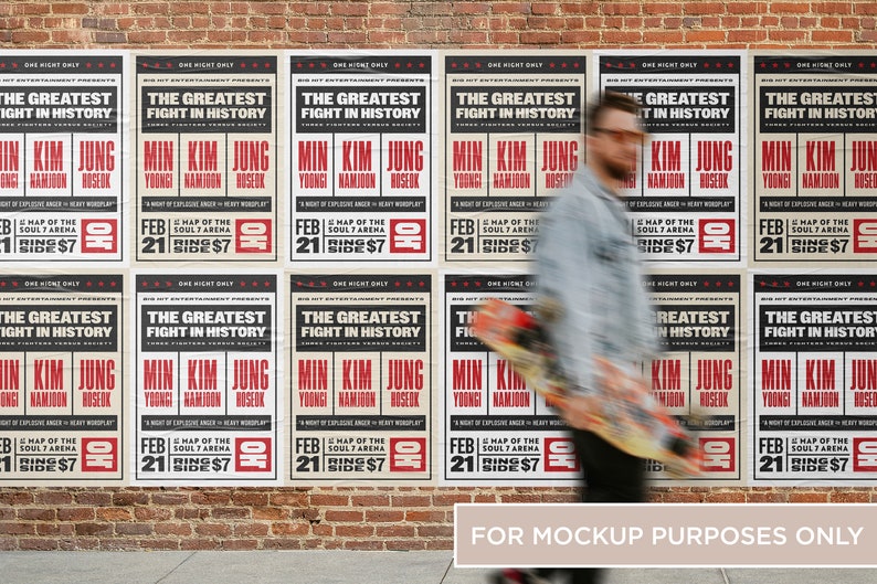 BTS UGH Boxing Poster Digital Download BTS Art Print Bts - Etsy