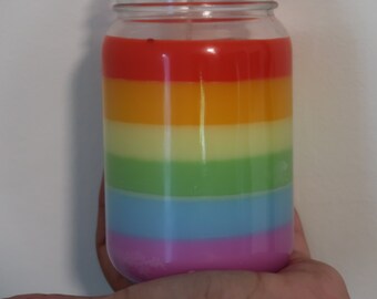 Rainbow Candles | Etsy