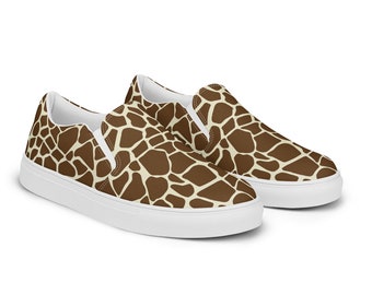 Giraffe Sneakers - Etsy