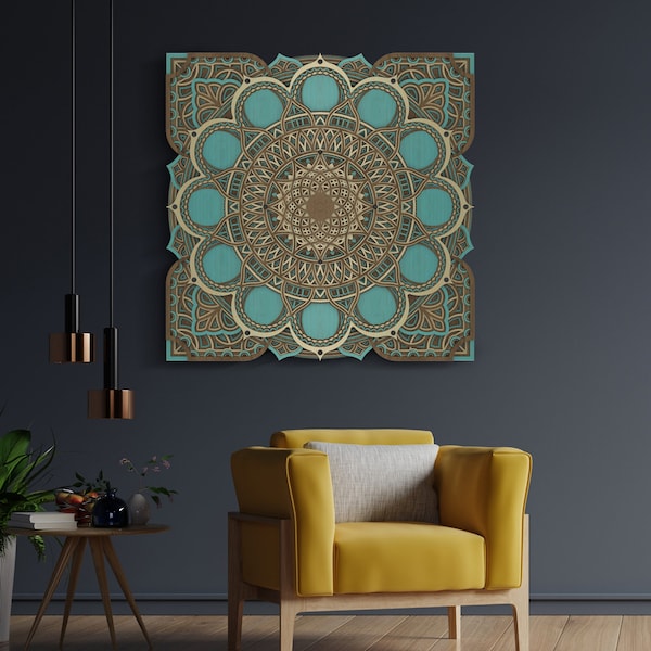 Mandala Wall Art - Etsy