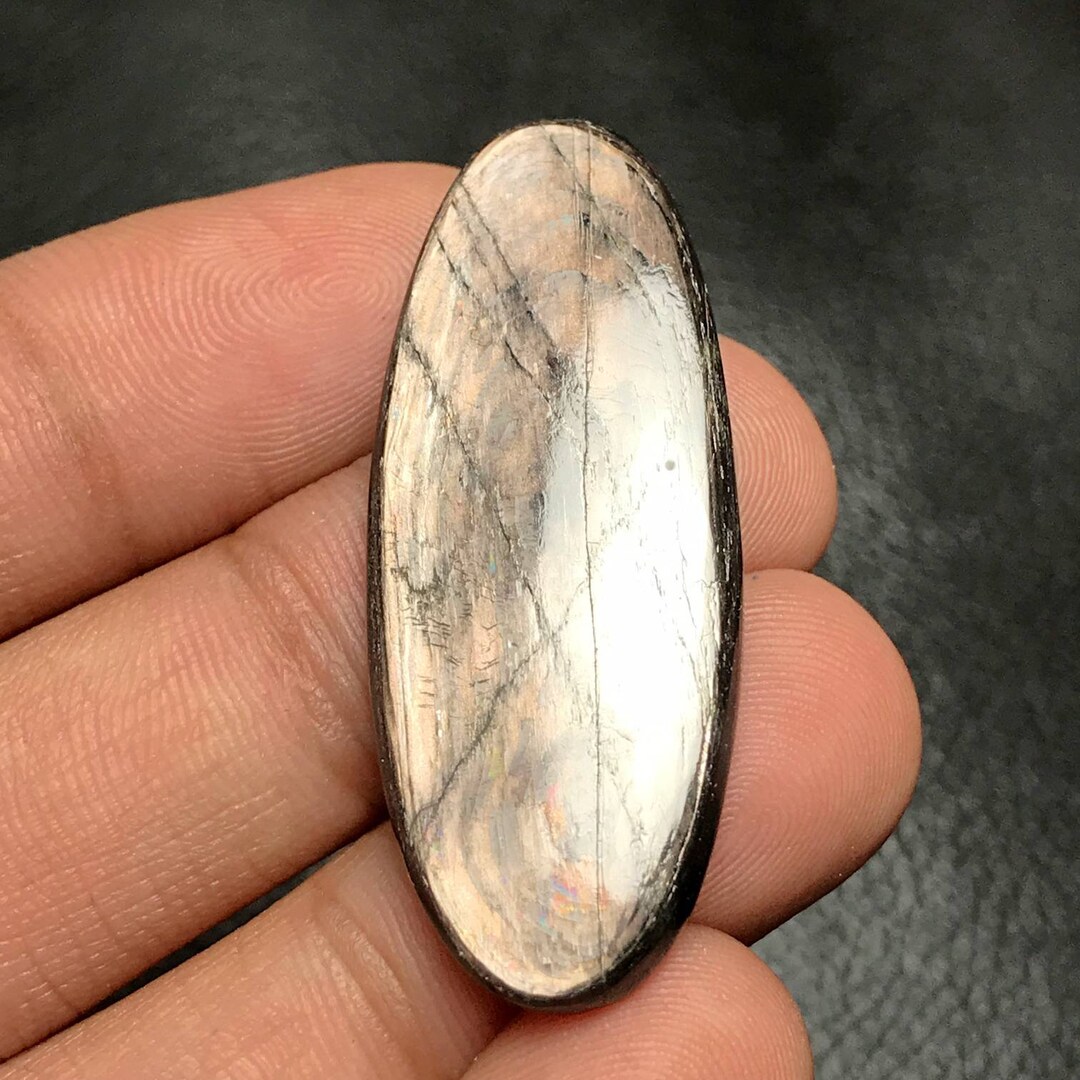 Hypersthene Cabochon...oval Cabochon...41x17x4 Mm...36 Cts...a#l1641 - Etsy
