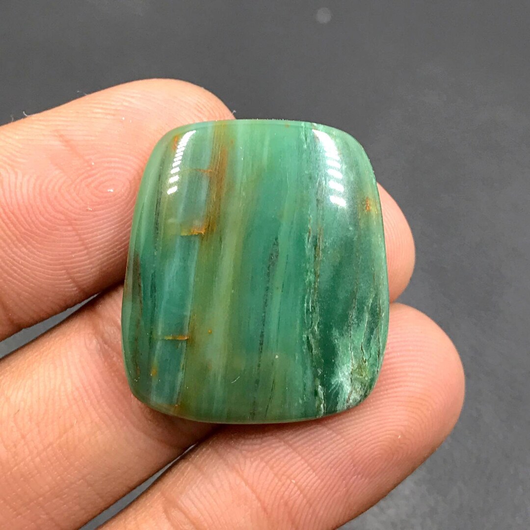 Gary Green Jasper Cabochon...larsonite Cabochon... Freeform Cabochon ...