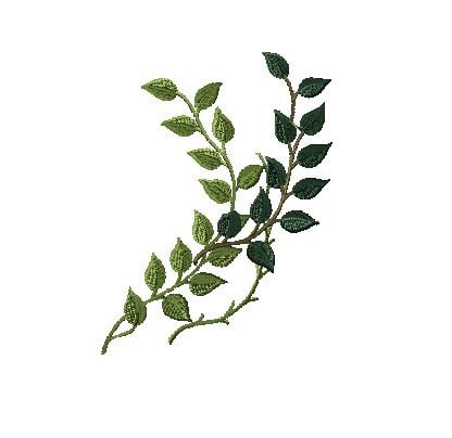Vines Machine Embroidery Design, Plants Embroidery, Comes in 5 Sizes and 11 Stitch File Options ...