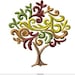 Pattern Tree Fall Autumn Machine Embroidery Design - Etsy