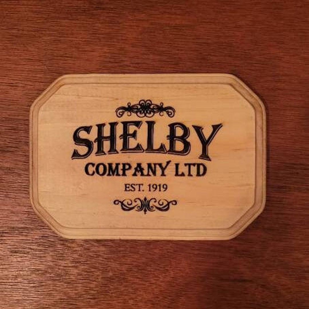 Shelby Company Ltd. Engraved Wooden Sign - Etsy
